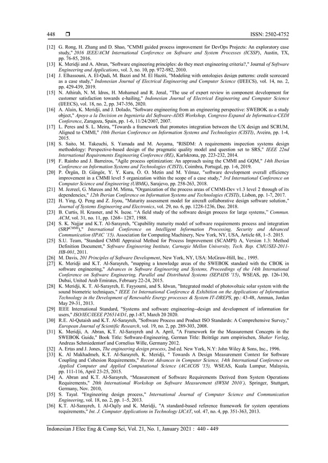 A sustainable procedural method of software design process improvements ... A sustainable procedural method of software design process improvements ...