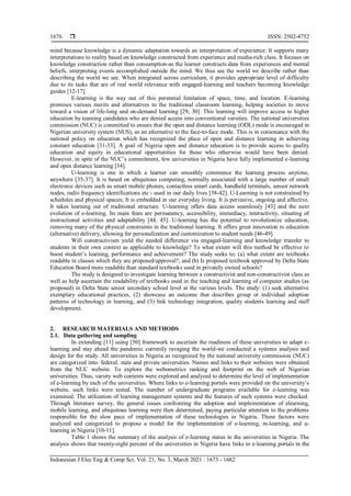 Extending the three-tier constructivist learning model for alternative delivery: ahead the COVID ...