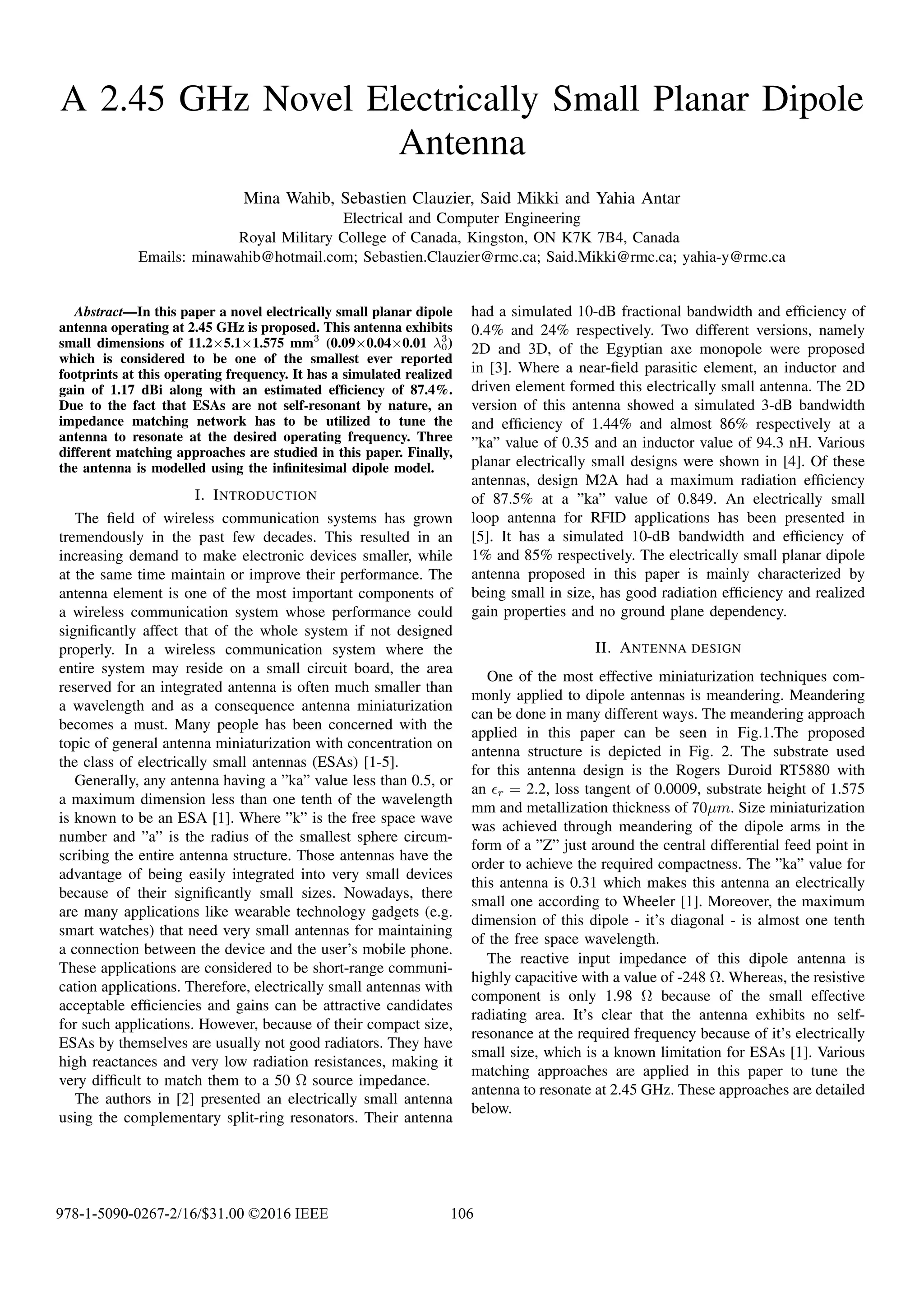 ElectricallySmallAntennaPaper | PDF