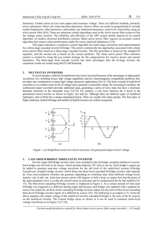 Current model predictive control for three-phase active power filter using cascaded H-bridge ...