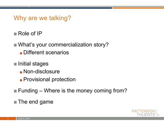 IP Commercialization Workshop | PPTX | Business | Business and Finance