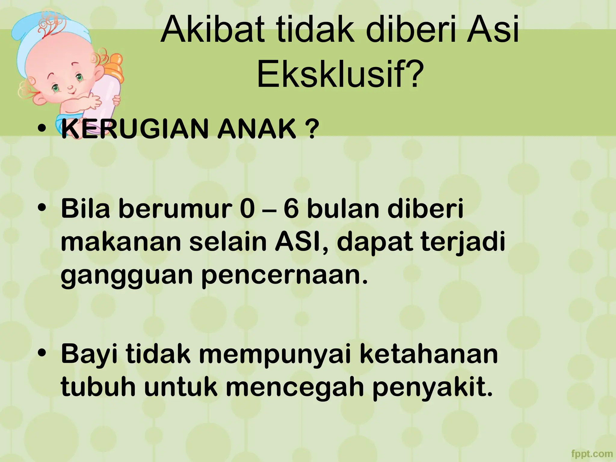 ppt asi eksklusif terbaru untuk ibu hamil menyusui setelah melahirkan | PPT