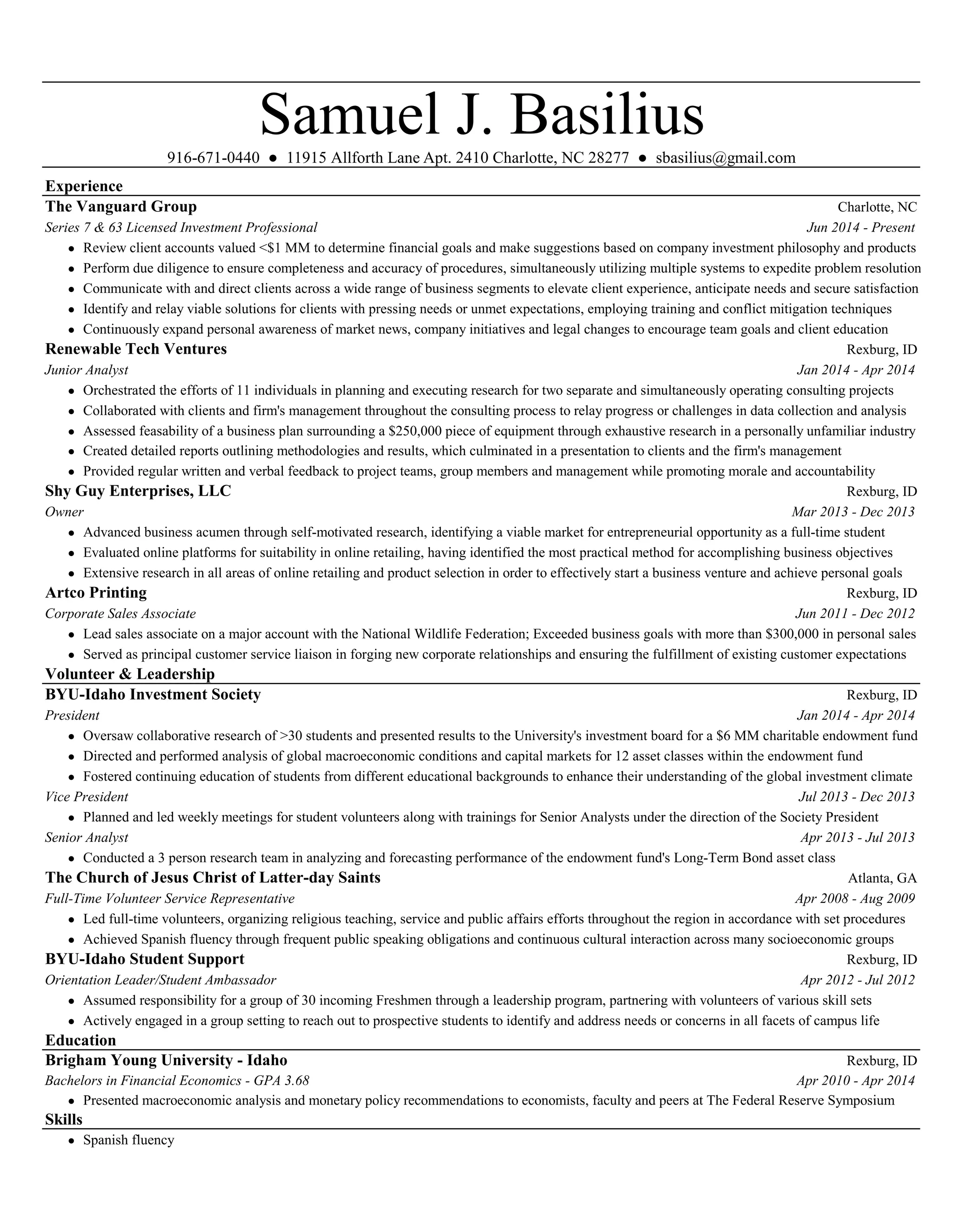 samuel.j.basilius.resume | PDF