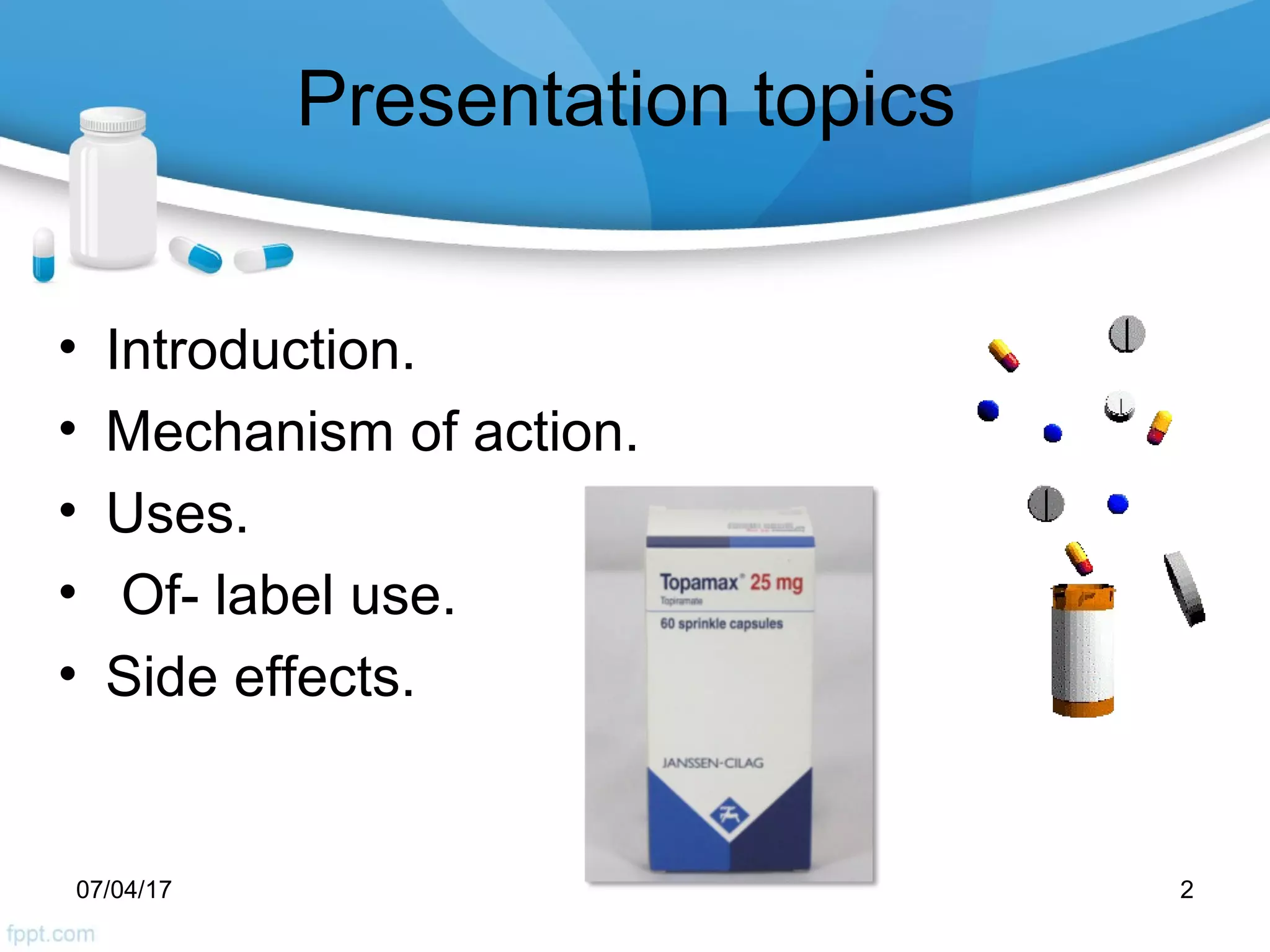 topiramate | PPT