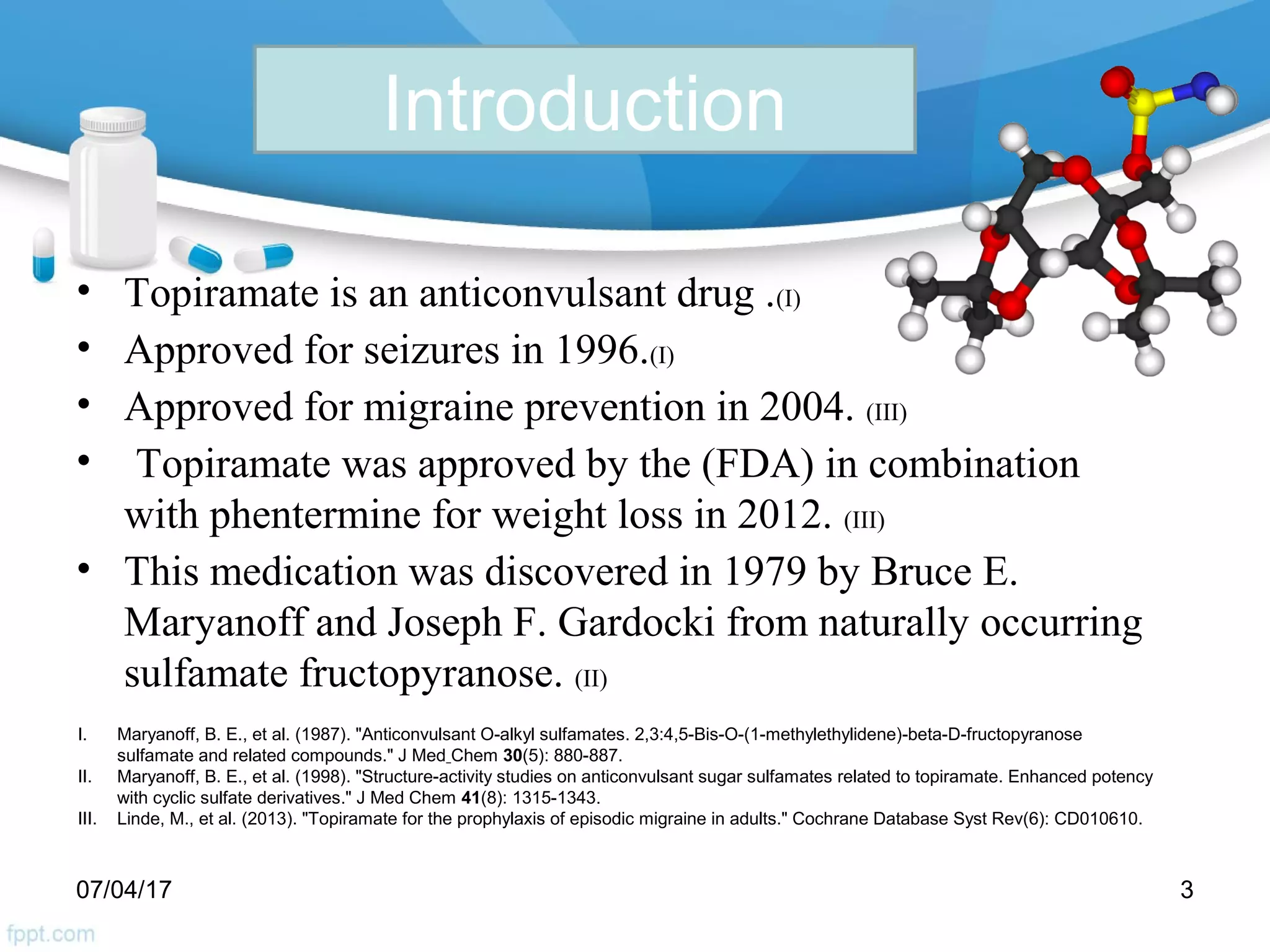 topiramate | PPT