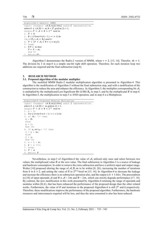 A compact FPGA-based montgomery modular multiplier | PDF