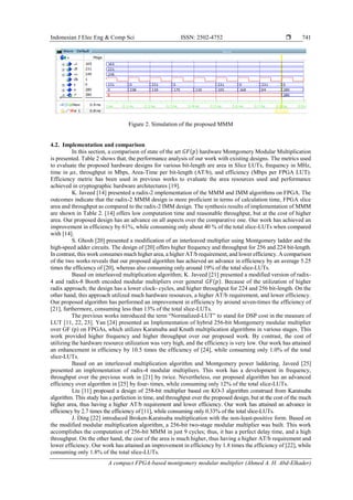 A compact FPGA-based montgomery modular multiplier | PDF
