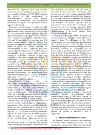 Implementation of High Speed Low Power 16 Bit BCD Multiplier Using Excess-3 Codes | PDF ...