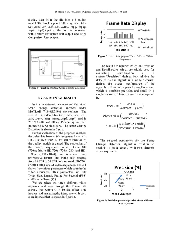 Scene change detection | PDF | Video Software | Computer Software and Applications