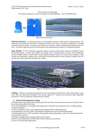 An overview of Floating Solar Plants in Water bodies | PDF
