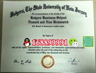 Rutgers University degree offer diploma Transcript | PPT