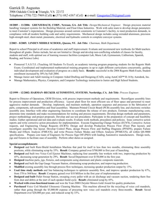 Garricks-Updated Resume-VA15 | DOC