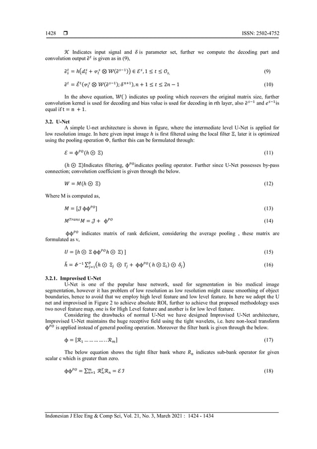 Ultrasound image segmentation through deep learning based improvised U-Net | PDF | Thyroid ...