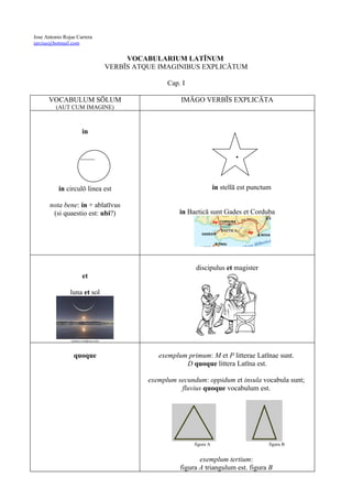 Capitulum I - Vocabularium | PDF