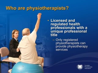Introduction to Physical Therapy | PPT