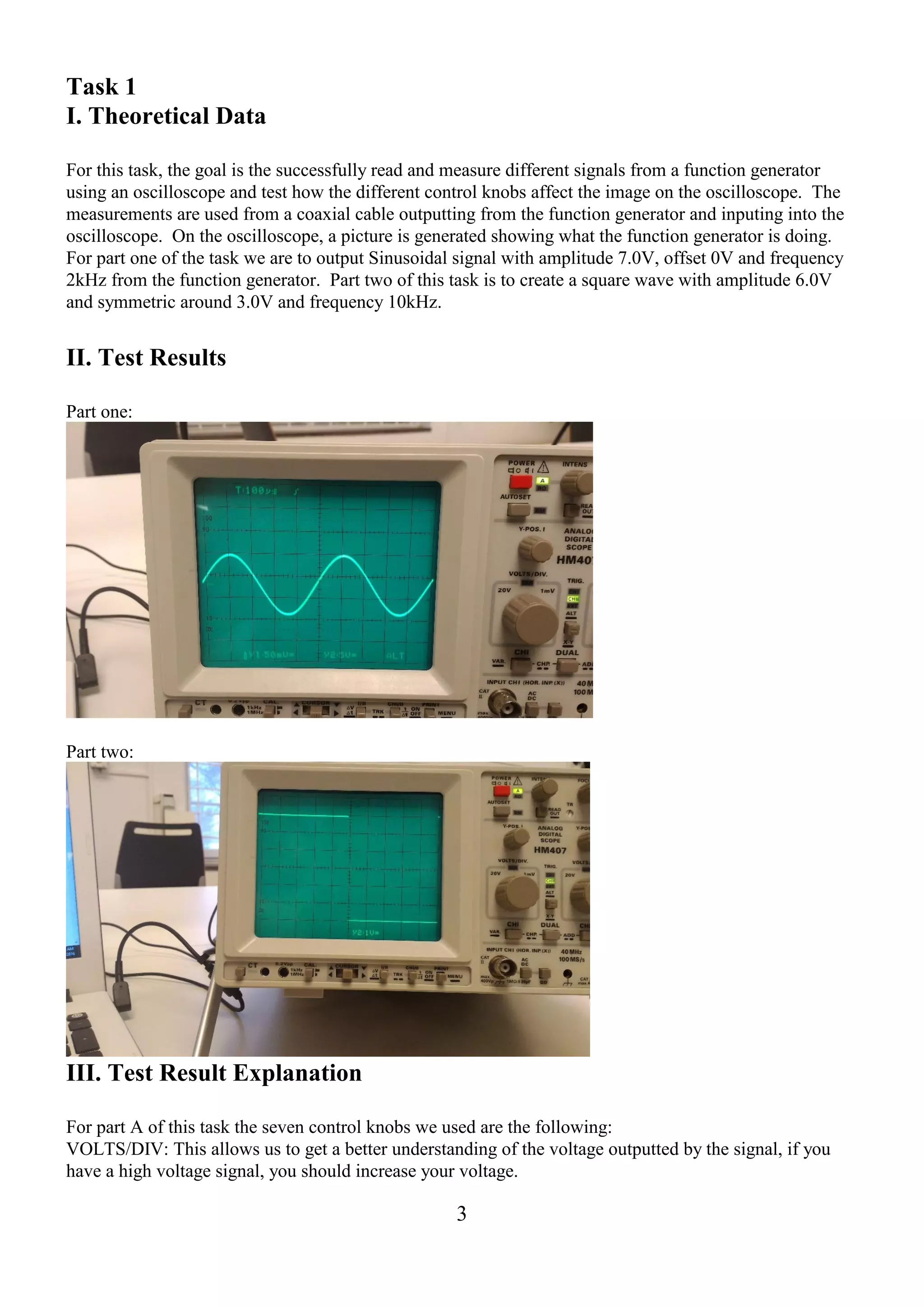 Signal Processing Lab Report | PDF
