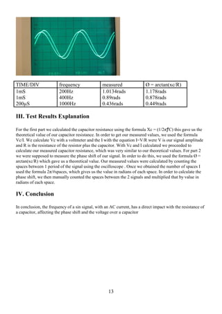 Signal Processing Lab Report | PDF