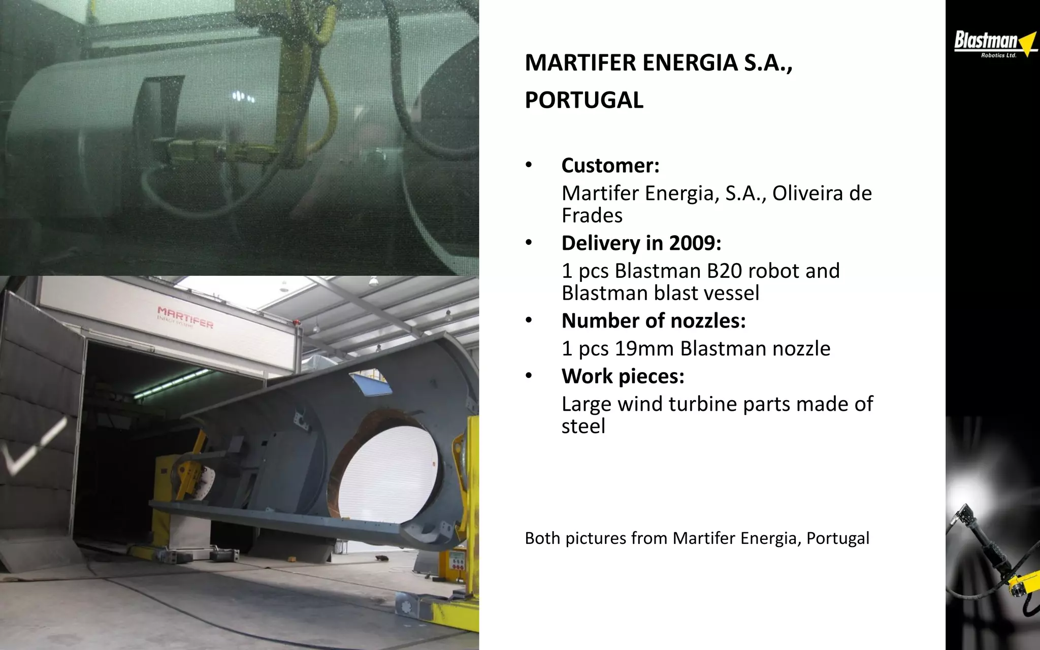 Blastman Wind Power References | PDF