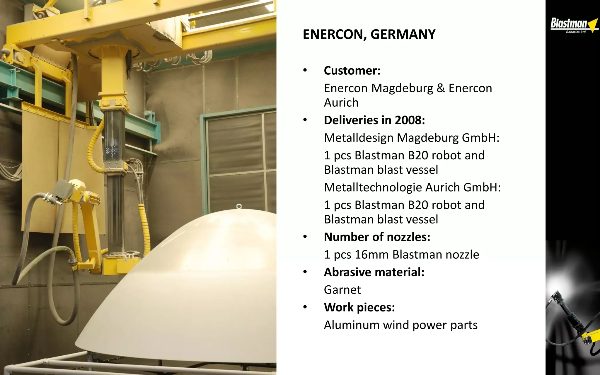 Blastman Wind Power References | PDF