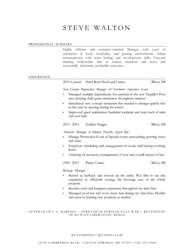 stevewaltonresume | PDF
