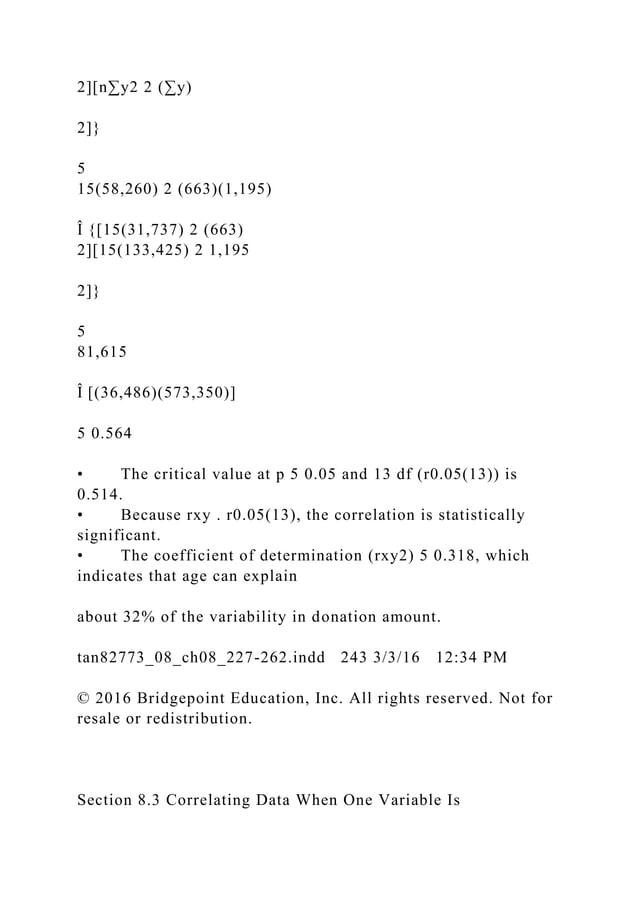 2278CorrelationAnrodphotoiStockThinkstockChapter.docx | Physics | Science