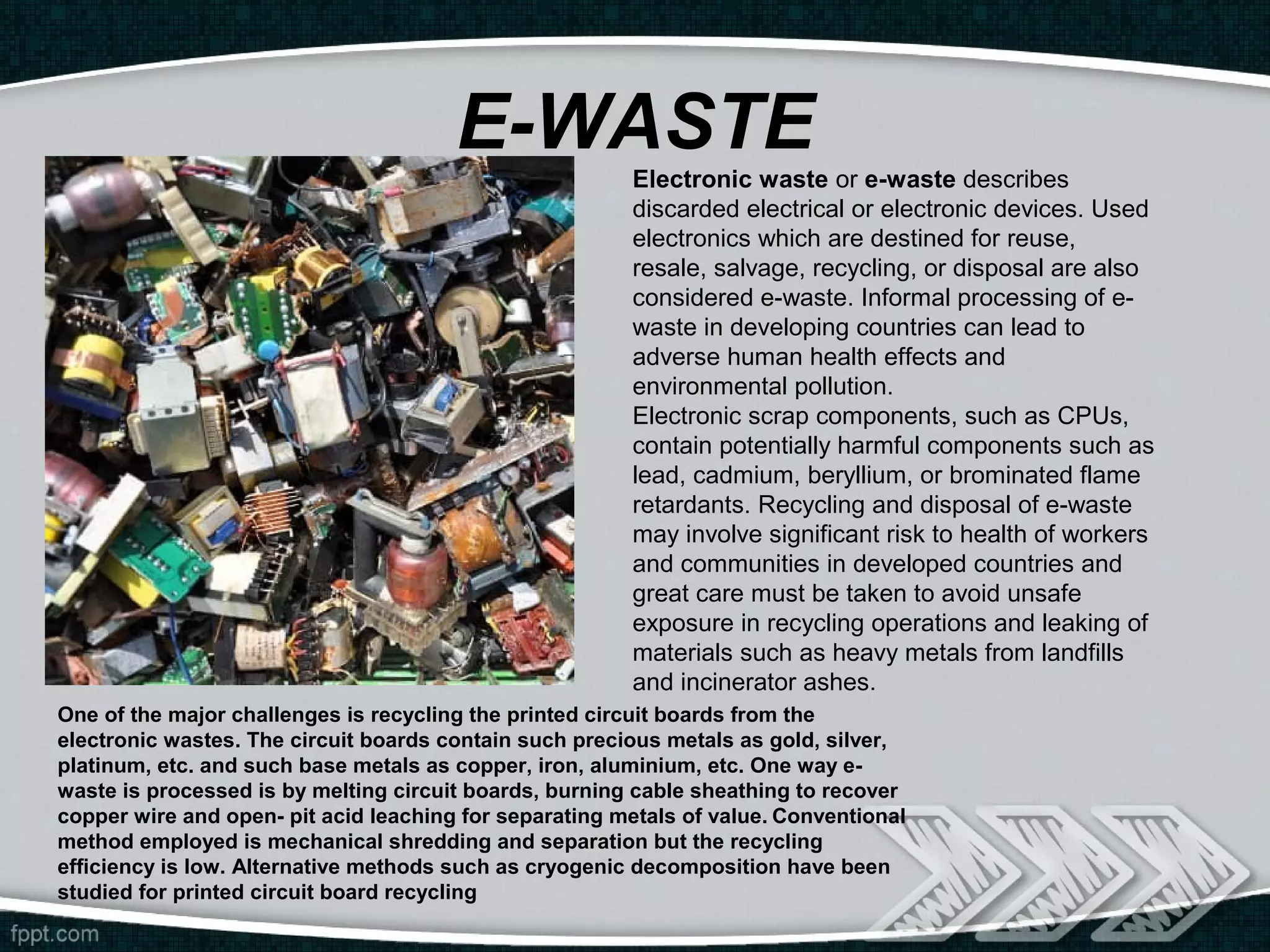 Waste - A major problem of INDIA | PPT