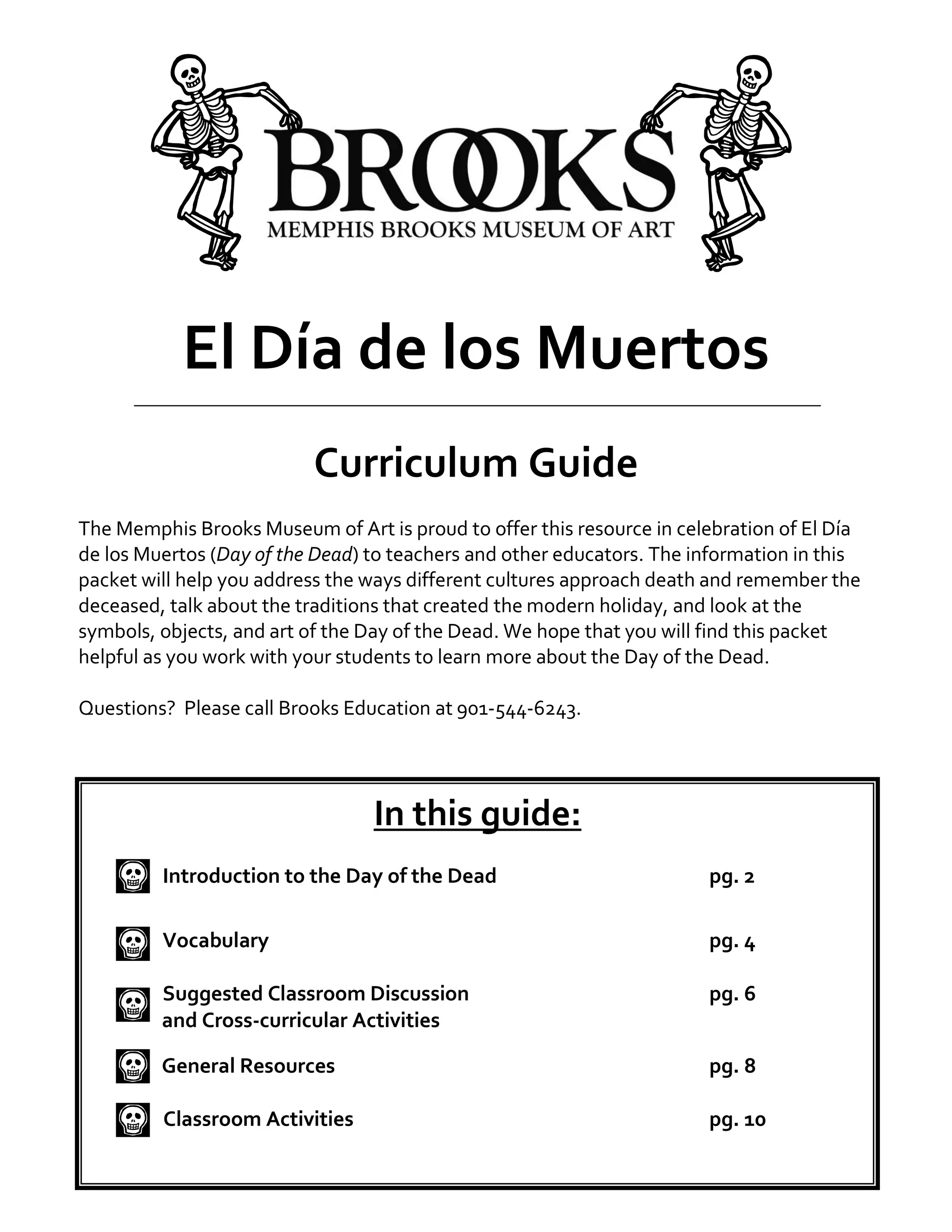 dia_de_los_muertos_curriculum_guide_2014 | PDF