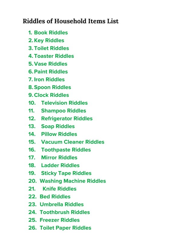 227 fun brain family friendly riddles | PDF