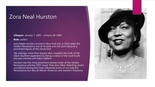 Harlem Rennaissance by Shantel Martin | PPT