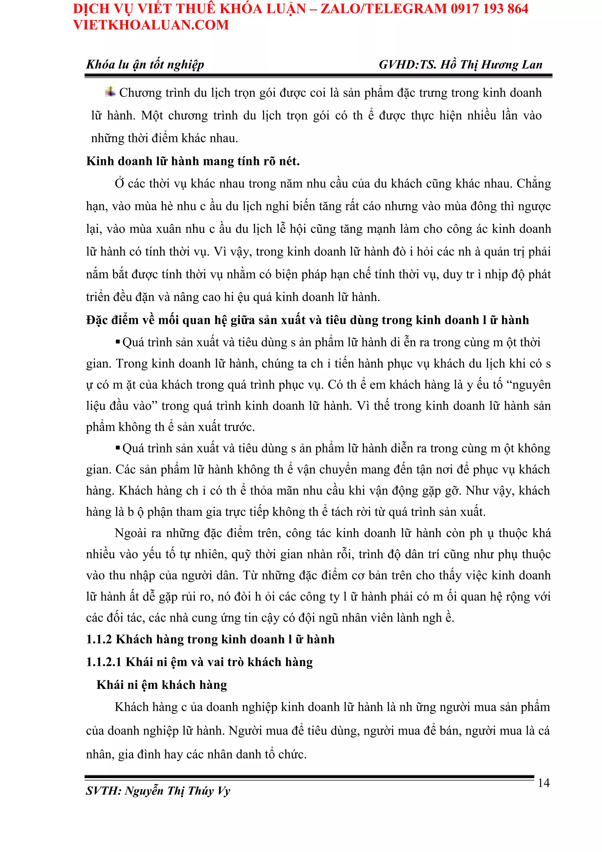 BÀI MẪU khóa luận chăm sóc khách hàng, HAY, 9 ĐIỂM | DOC