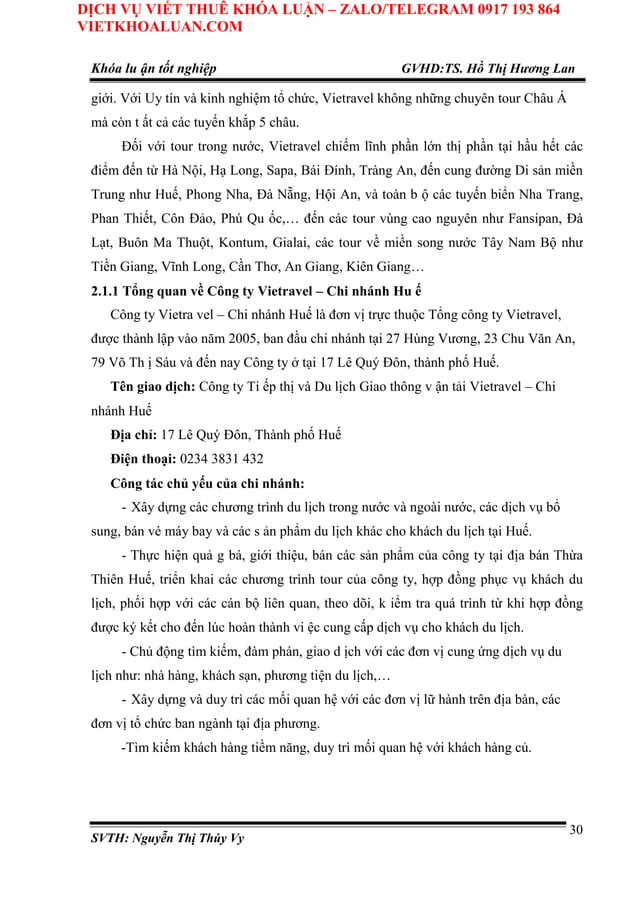 BÀI MẪU khóa luận chăm sóc khách hàng, HAY, 9 ĐIỂM | DOC