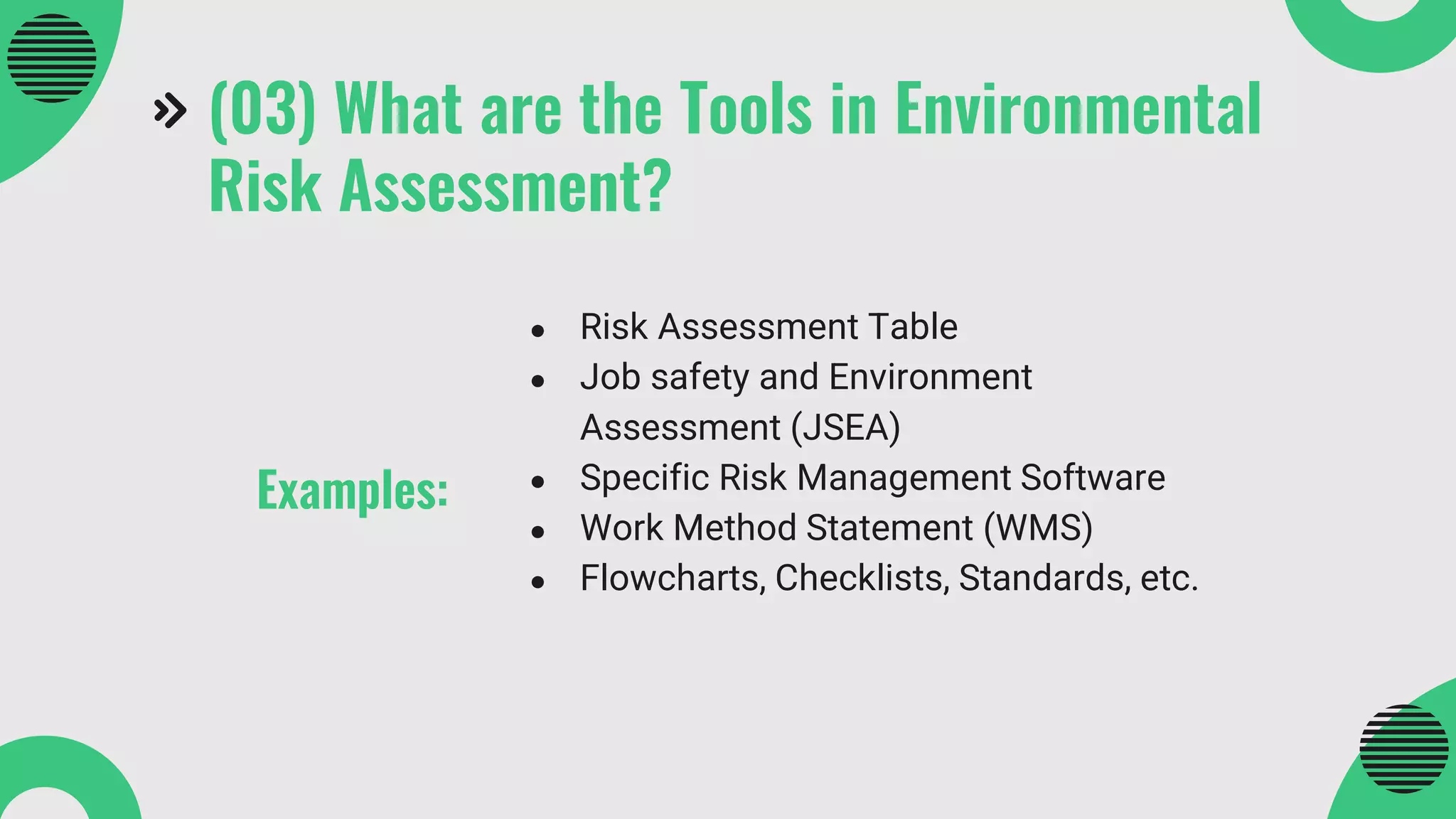 ENVIRONMENTAL RISK ASSESSMENT AND MANAGEMENT | PDF