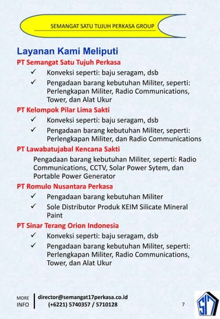 COMPRO SEMANGAT SATU TUJUH | PDF
