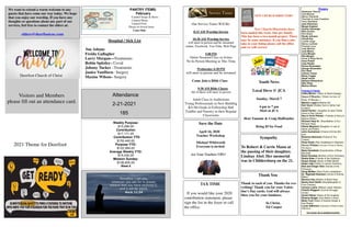 Deerfoot Church of Christ 2 28 2021 | PDF