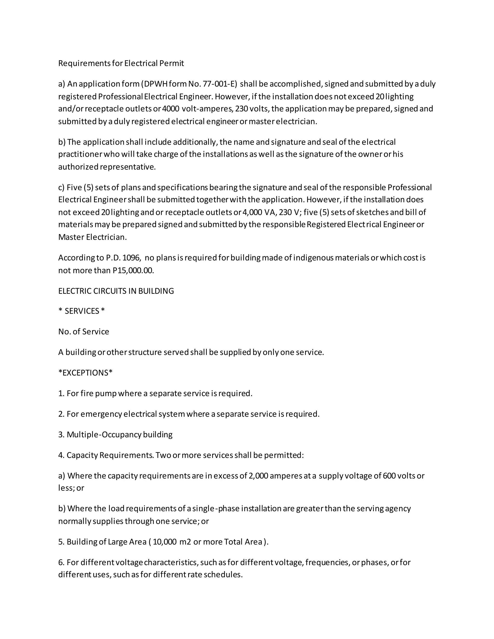 228279816 philippine-electrical-code-summary | DOCX
