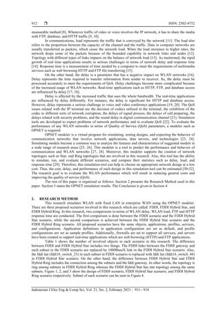 Performance evaluation of WLAN in enterprise WAN with realtime ...