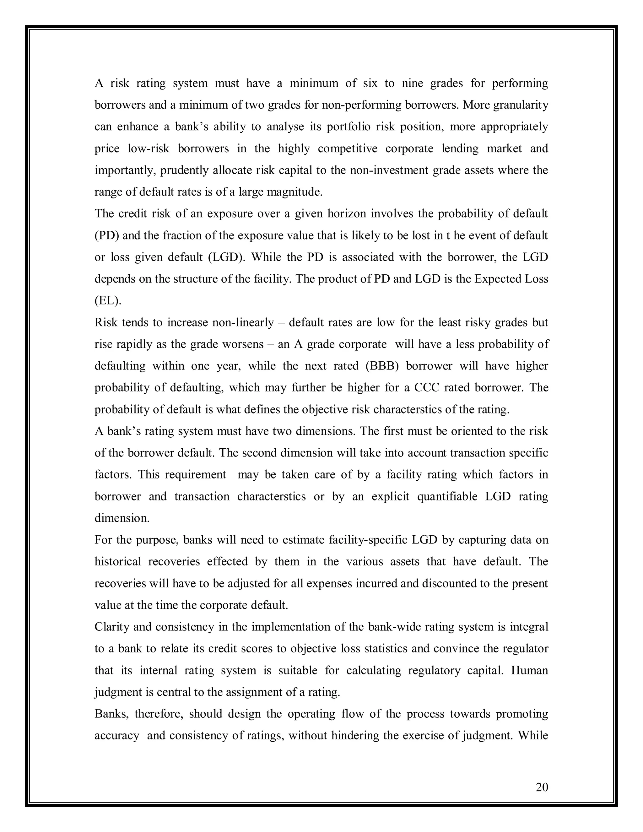 project on credit-risk-management | PDF