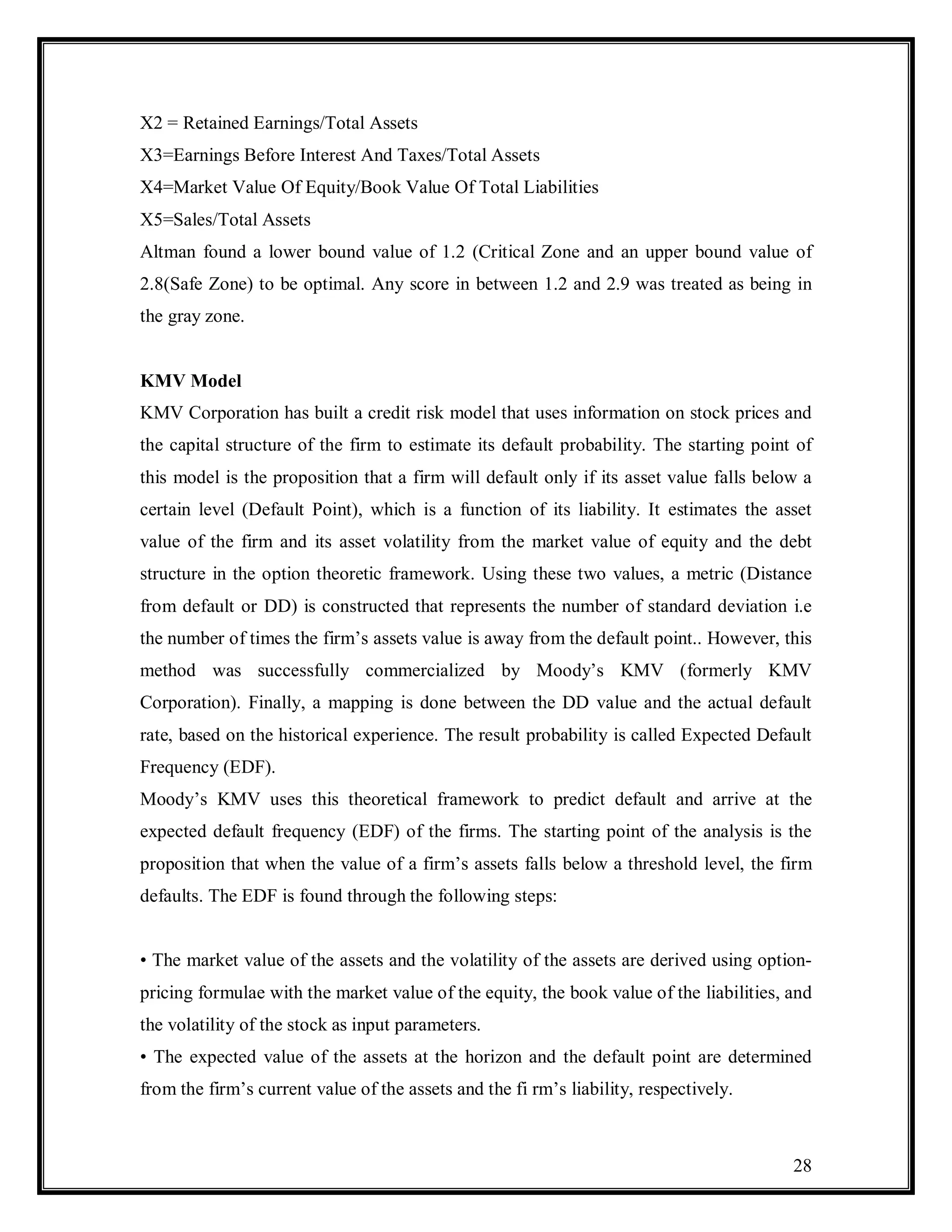 project on credit-risk-management | PDF