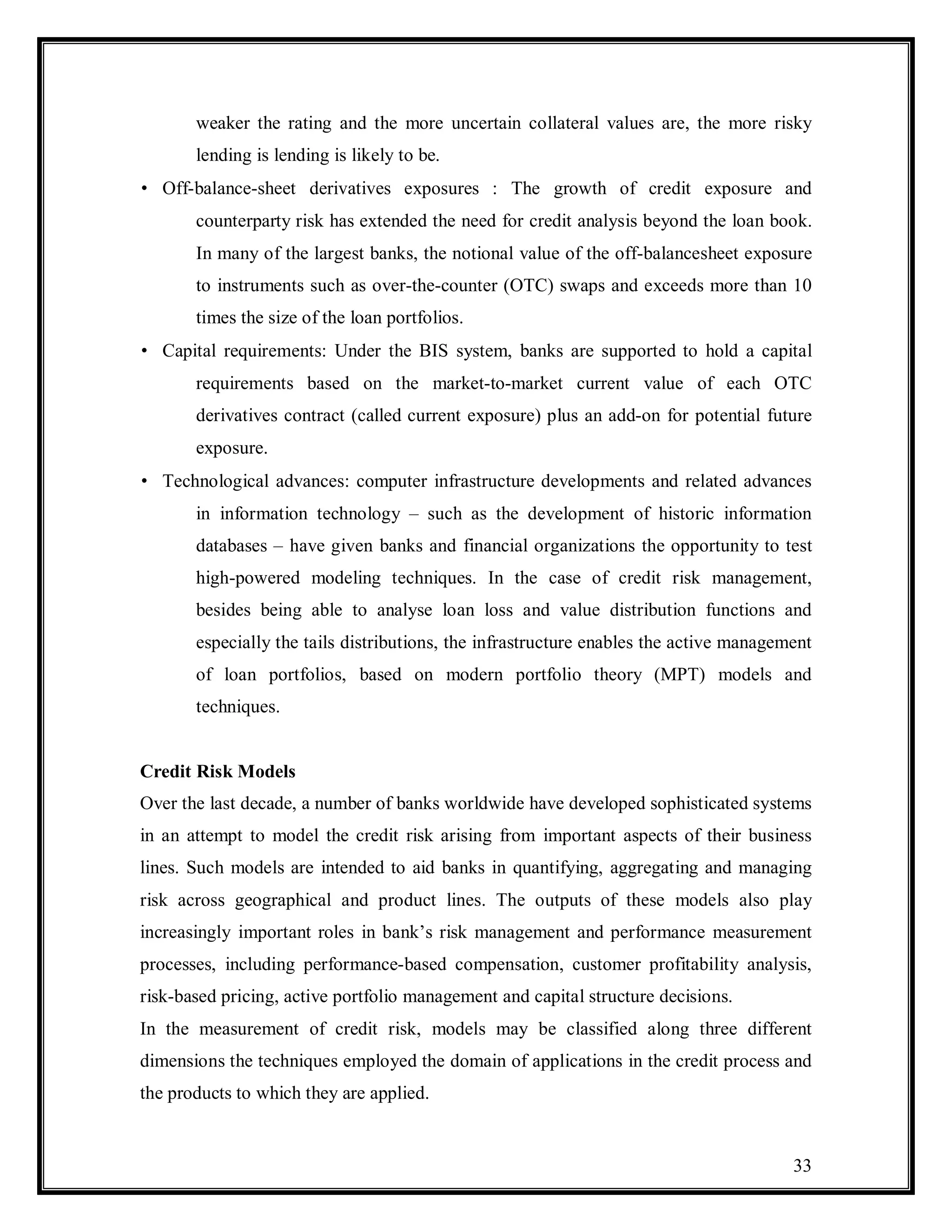 project on credit-risk-management | PDF