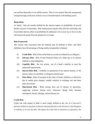 project on credit-risk-management | PDF