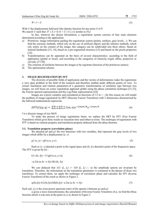 Key exchange based on Diffie-Hellman protocol and image registration | PDF | Information and ...