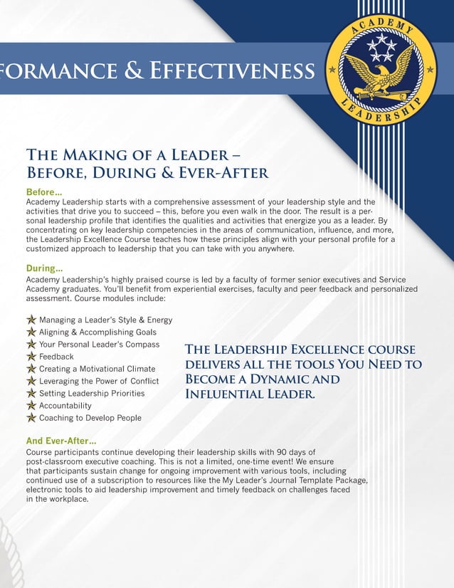 Leadership-Excellence-Course-Brochure | PDF