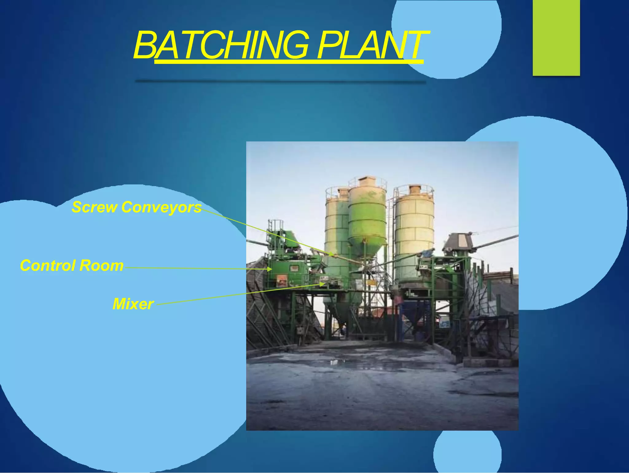 Batching Plant and Mixer | PPTX