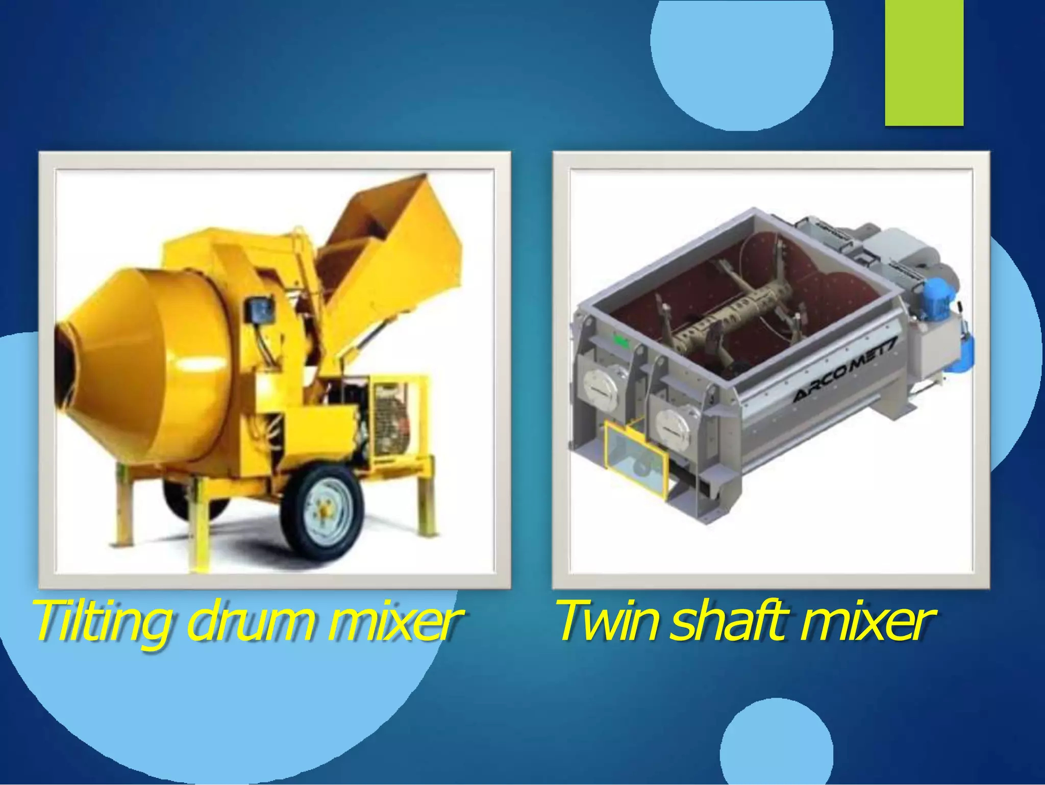 Batching Plant and Mixer | PPTX