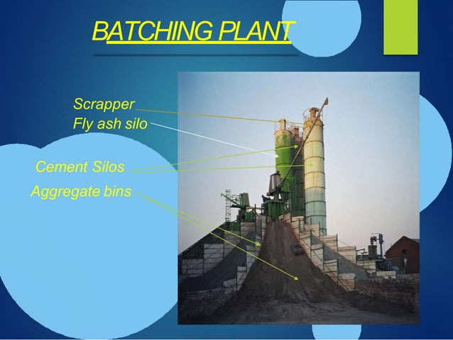 Batching Plant and Mixer | PPTX | Civil Engineering Industry | Industries
