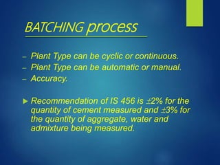 batching plant and hot mix plant presentation | PPTX