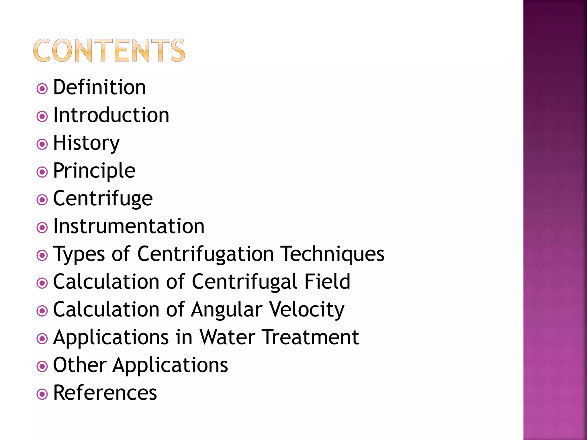 Centrifugation | PPTX