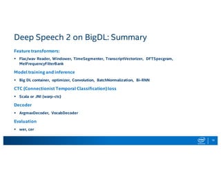 Deep Learning to Big Data Analytics on Apache Spark Using BigDL with Xianyan Jia and Yuhao Yang ...