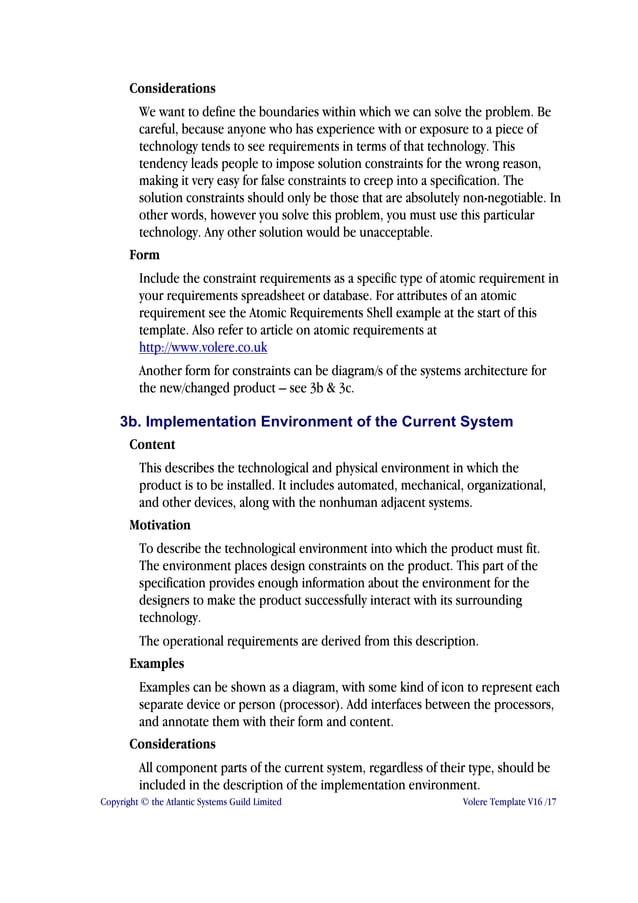 Volere Requirements Specification Template 16th Edition James Robertson ...