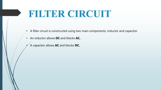 PPT on series inductive filter | PPTX